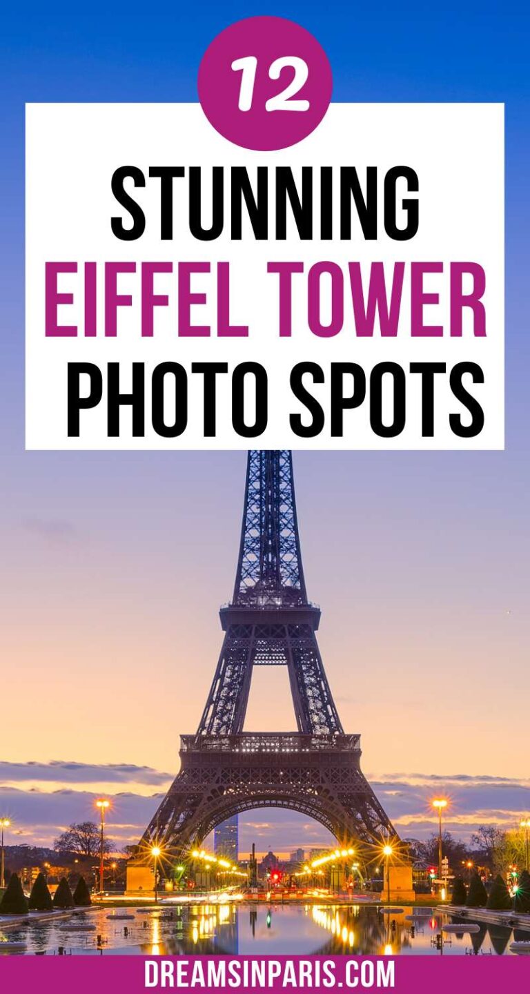 20 Best Eiffel Tower Photo Spots in Paris (+ a Free map to Find Them ...
