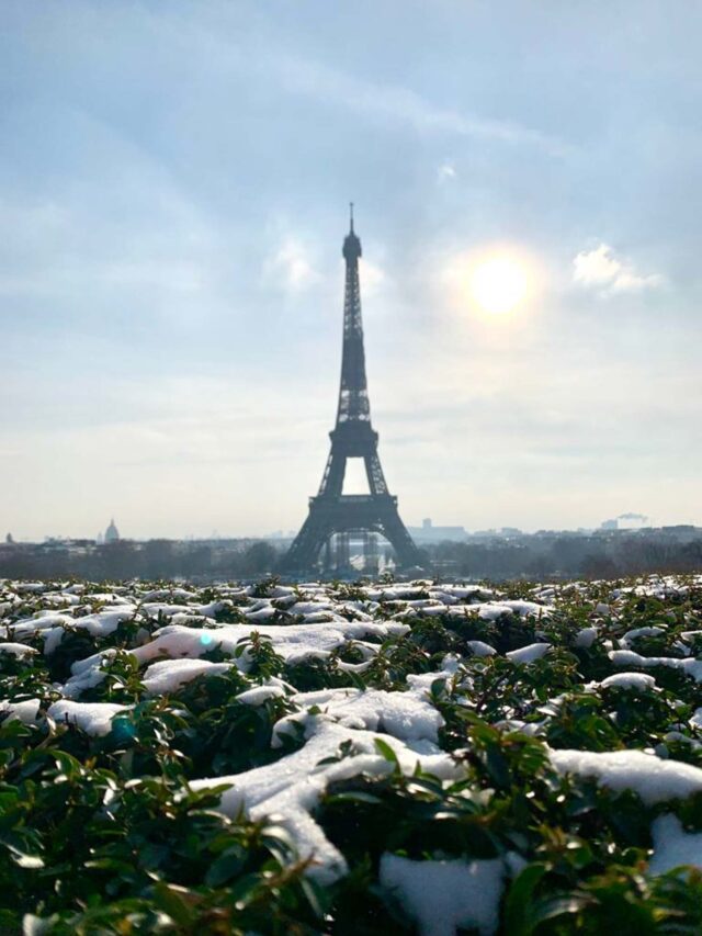 Snow in Paris (Snowy Photos of Paris, Where to Go+ FAQs) - Dreams in Paris